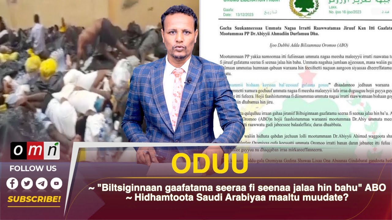 Omn Oduu Muddee 14 2023 Youtube