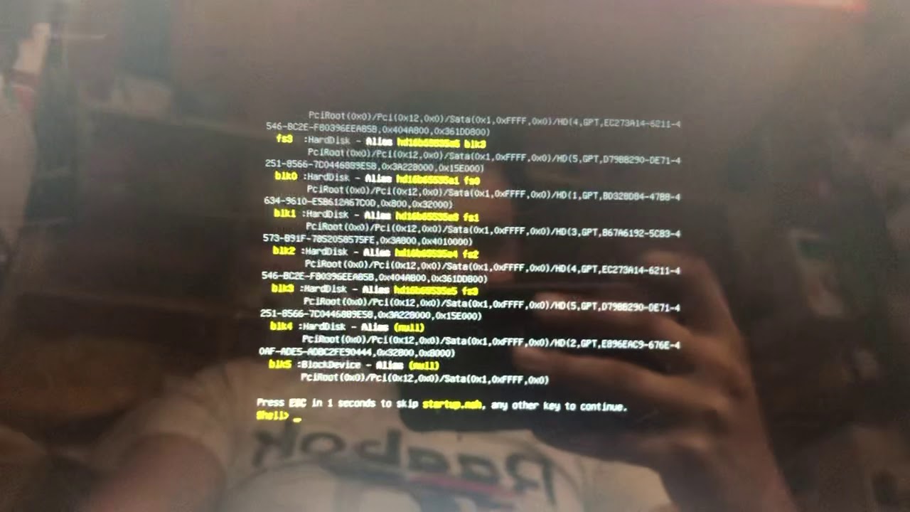 Boot From Efi Shell Rewale