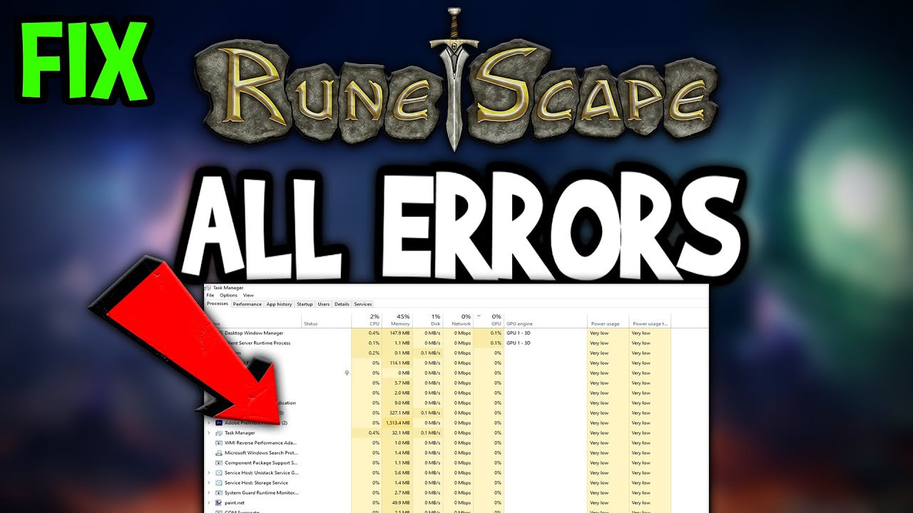 Runescape How To Fix All Errors Complete Tutorial Youtube