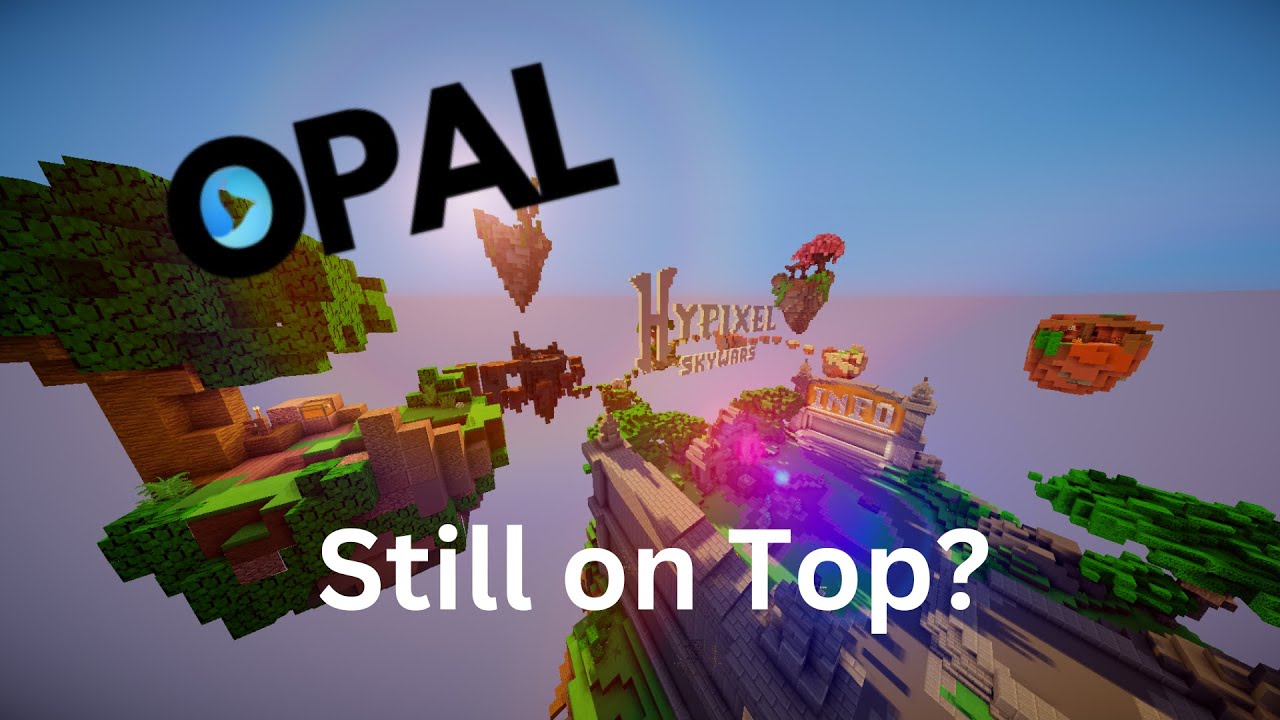 Cheating On Hypixel With Opal Client Youtube