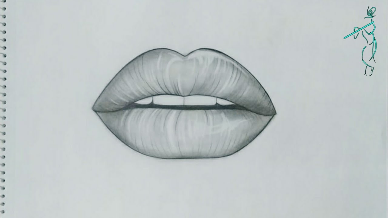 How To Draw Lips Realistic Easy Lipstutorial Org
