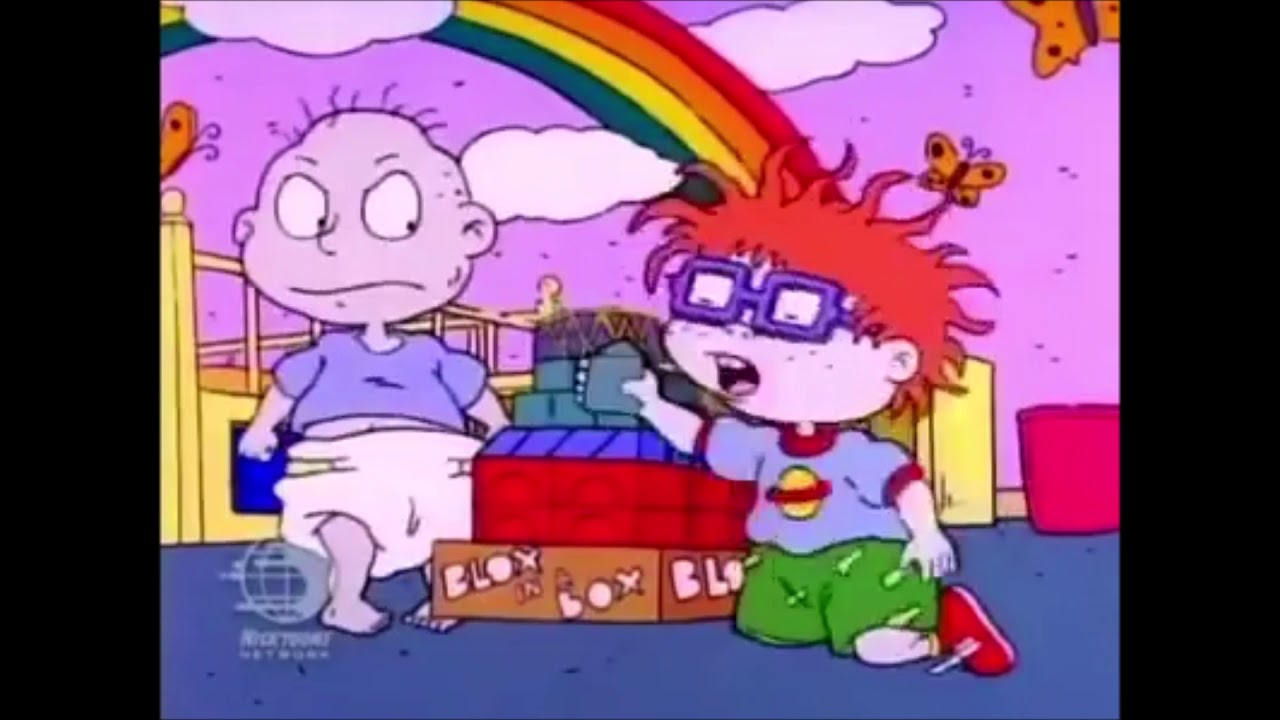 Tommy Destroying Chuckie S Blocks Youtube