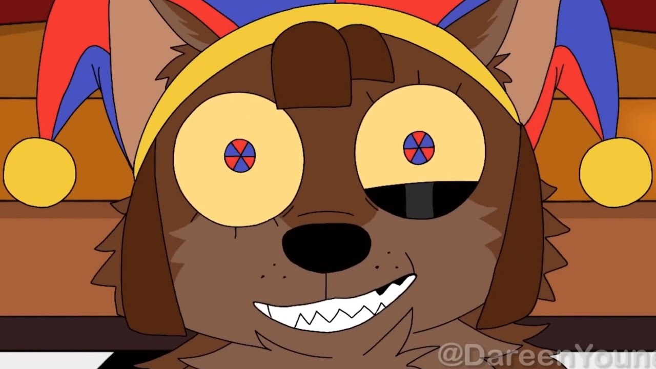 Pomni Turns Into A Werewolf Poppy Playtime Chapter 3 Animations