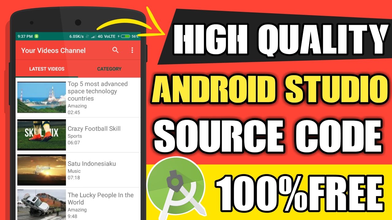 Channel App Source Code Free Android Studio Project Code