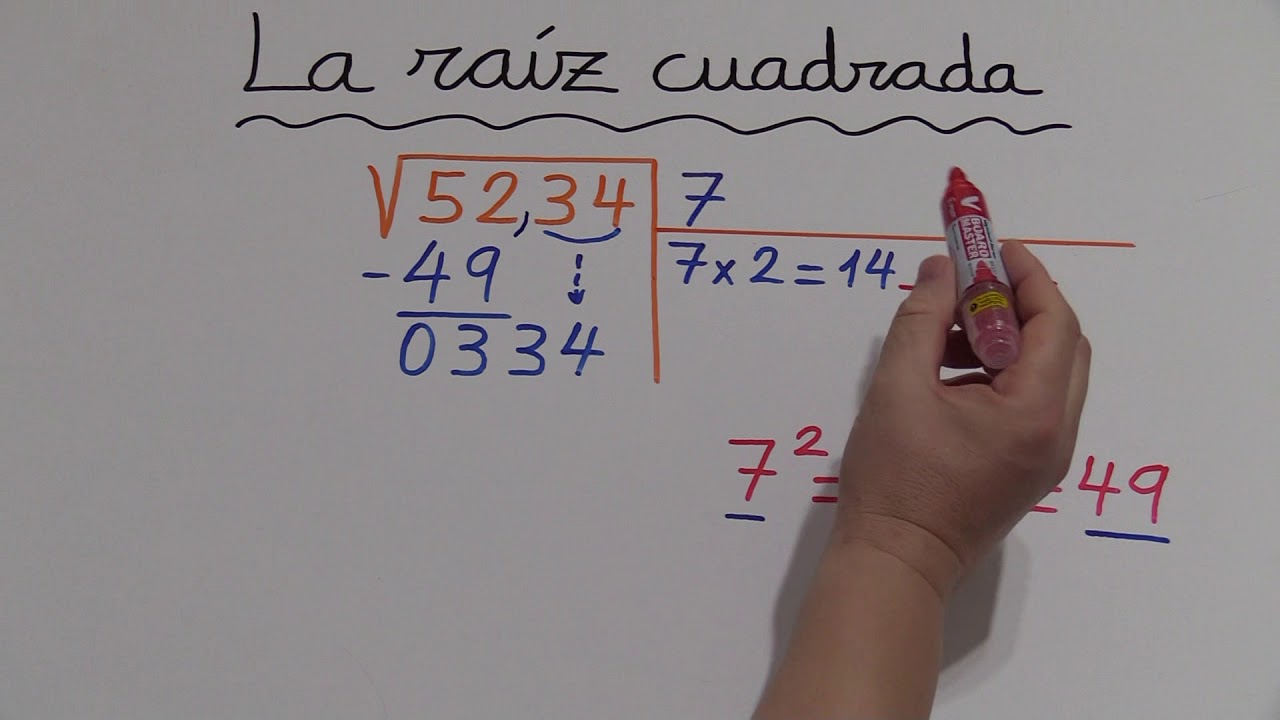Cómo Sacar La Raíz Cuadrada Super Fácil Youtube