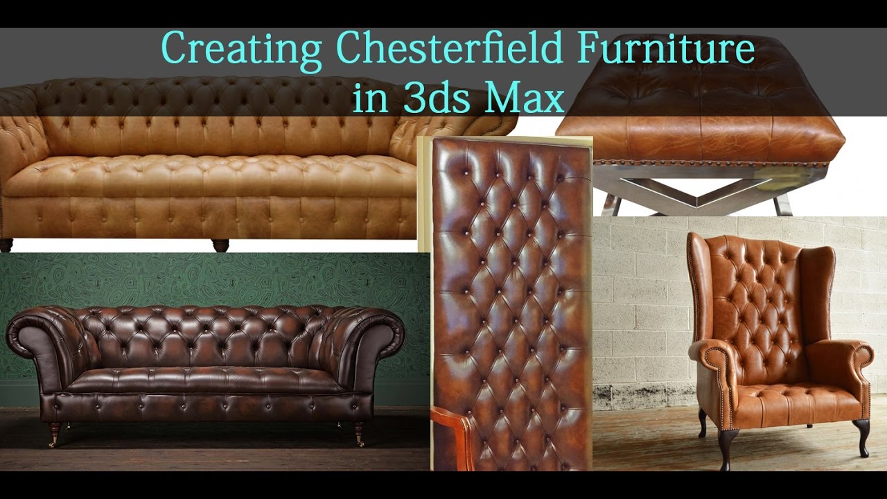 3ds Max Modeling Furniture
