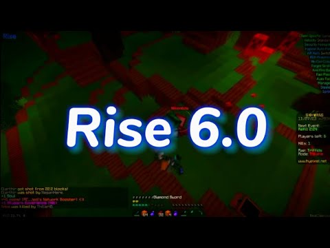 Cheating On Hypixel Destroy Hypixel With Rise 6 0 Scaffold