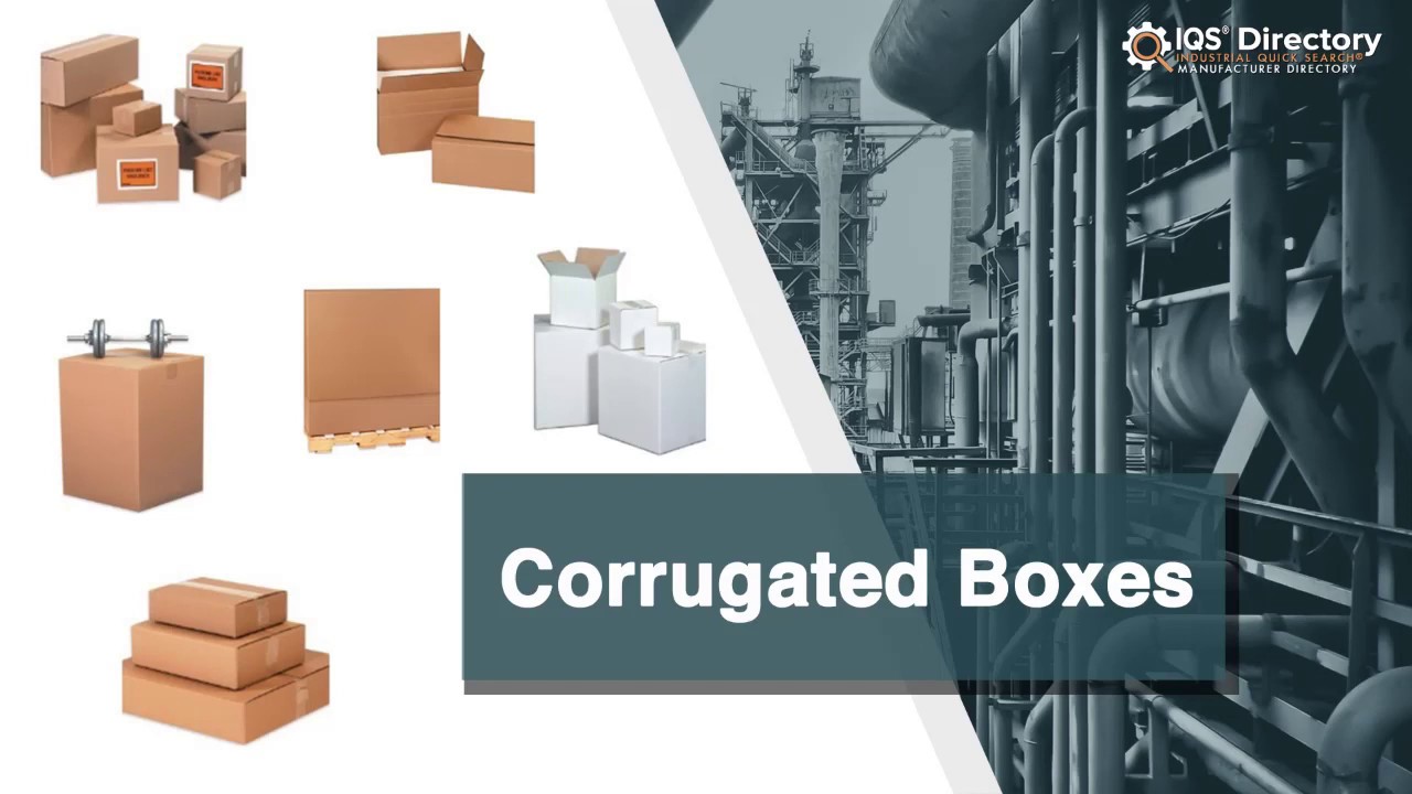 Smart Corrugated Box Manufacturing Raw Material Shipping Design Ideas