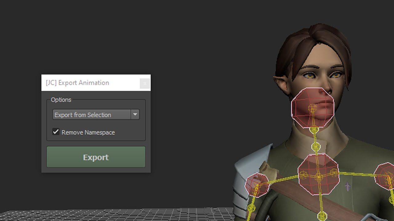 Motionbuilder Python Script Export Animation Youtube