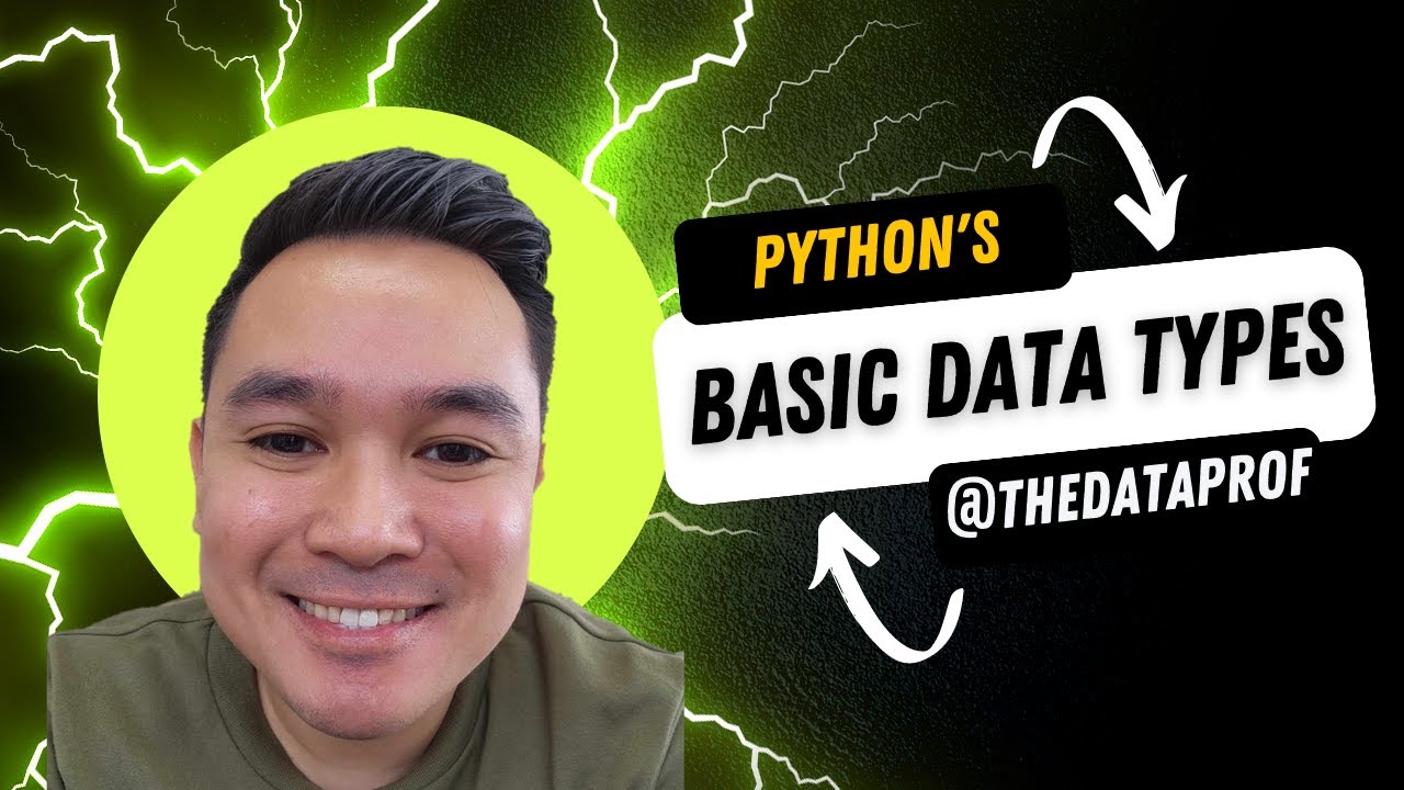 Basic Python Data Types Youtube