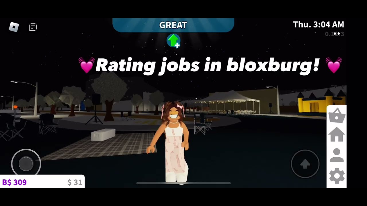 Rating Bloxburg Jobs Youtube