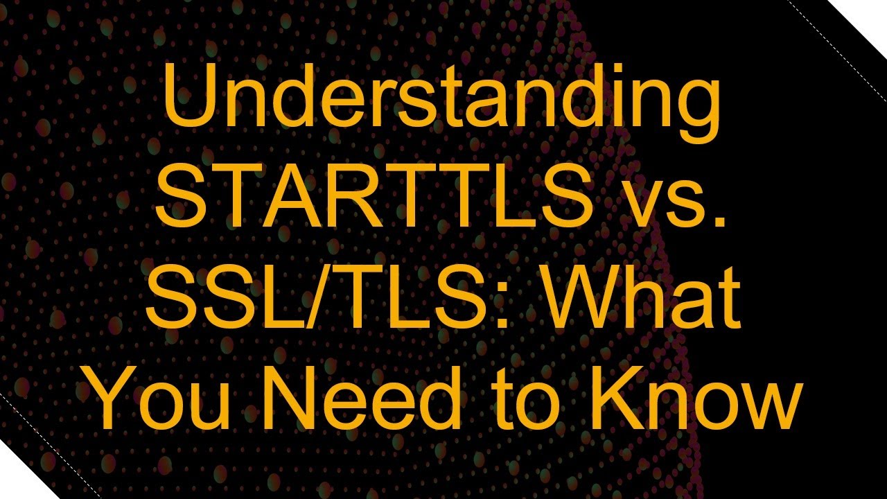 Ssl Tls Starttls Smtp Server Without Starttls Ssl Support Support