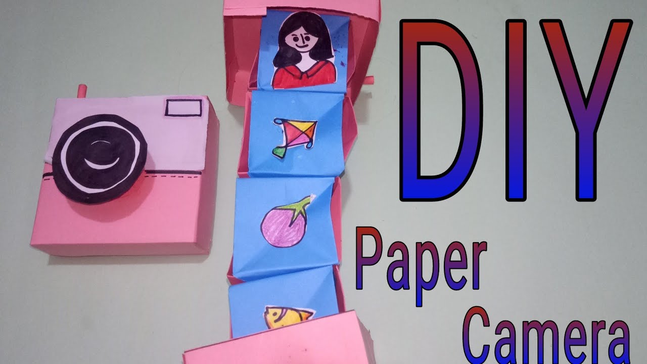 Diy Paper Camera Photo Box At Jeremy Burris Blog