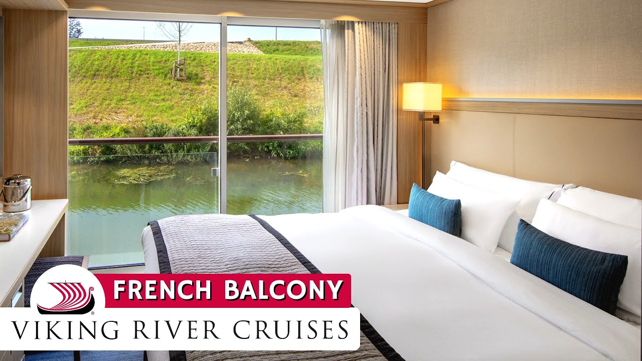 Viking River Cruises French Balcony Stateroom Full Walkthrough Tour