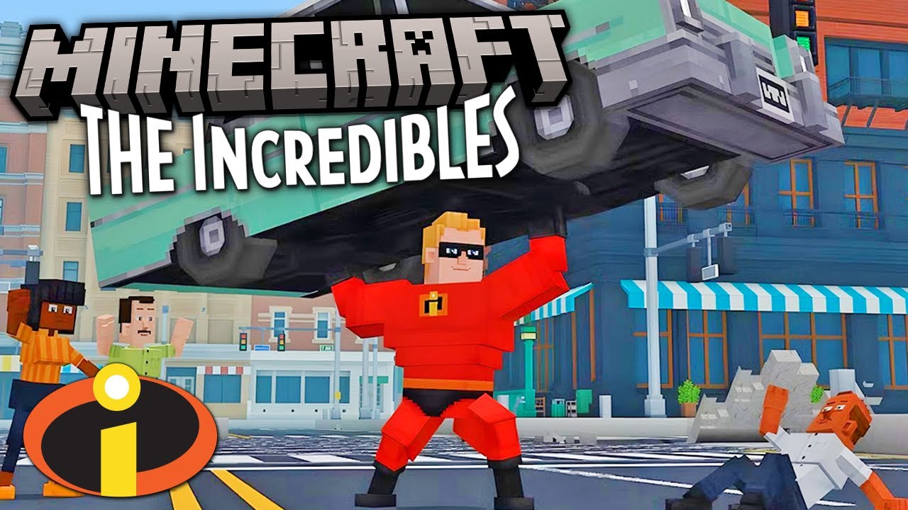 The Incredibles In Minecraft Dlc Youtube