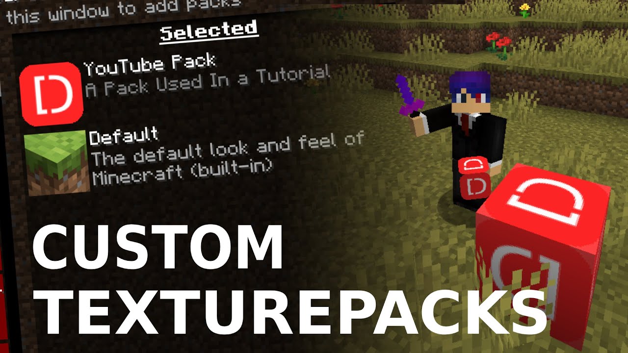 How To Make Your Own Texture Packs Youtube