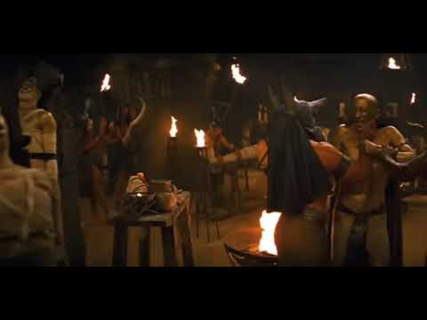 The Mummy 1999 Imhotep Getting Mummified Alive Youtube