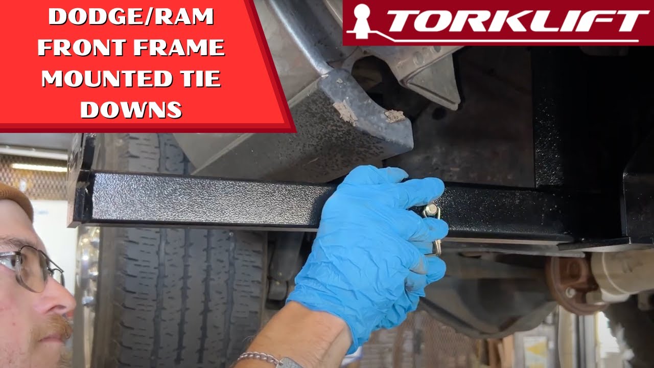 How To Install D2140 D2142 Dodge Ram Tie Downs By Torklift Youtube
