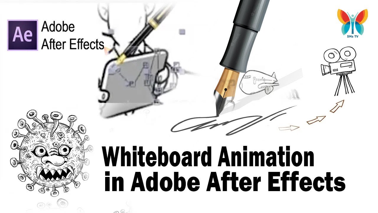 How To Create Whiteboard Animation In After Effects At Alannah