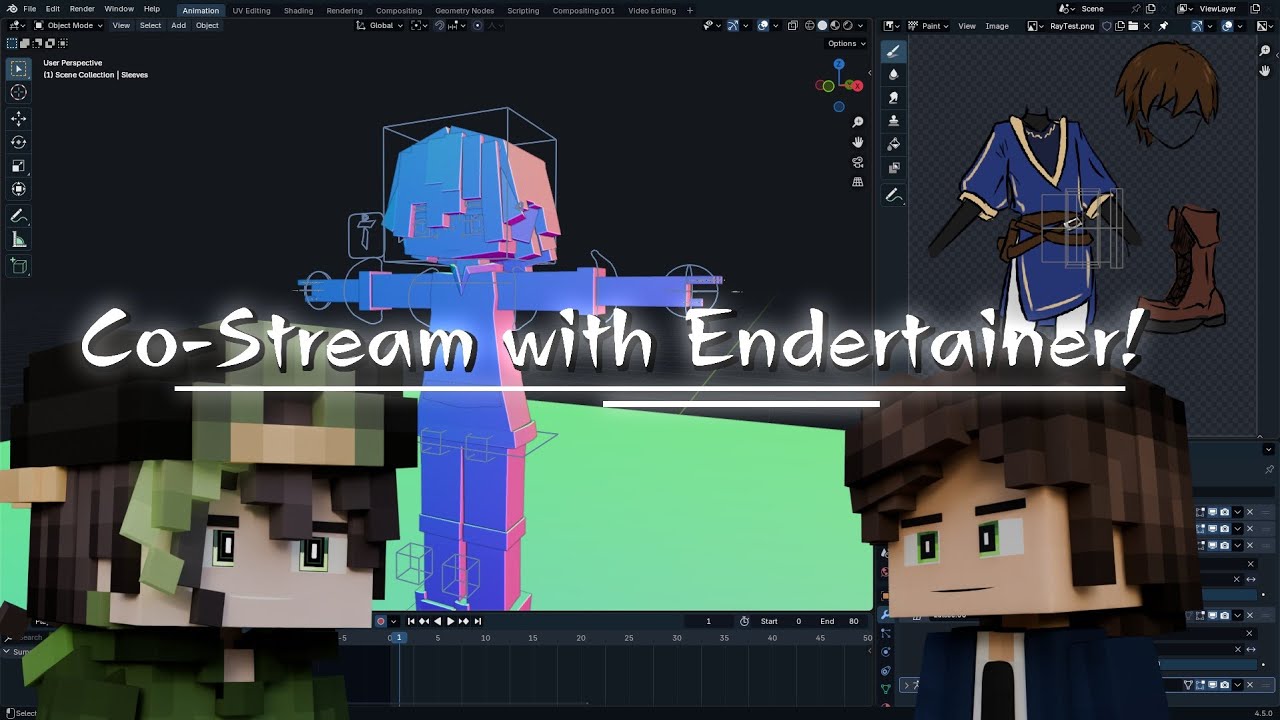 Co Stream Character Creation While Chatting With Endertainer Youtube