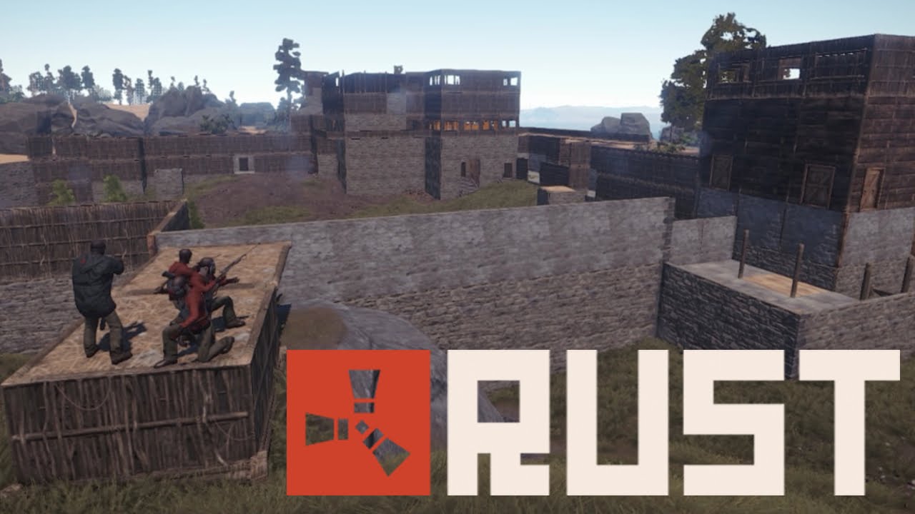 Rust Raid Cam Raiding The Fortress Youtube