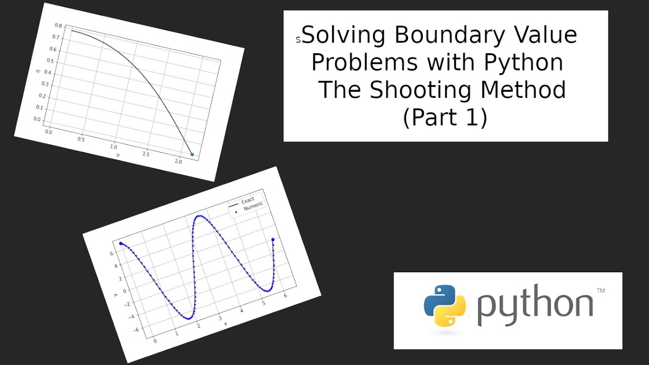 Numerically Solve Boundary Value Problems The Shooting Method With