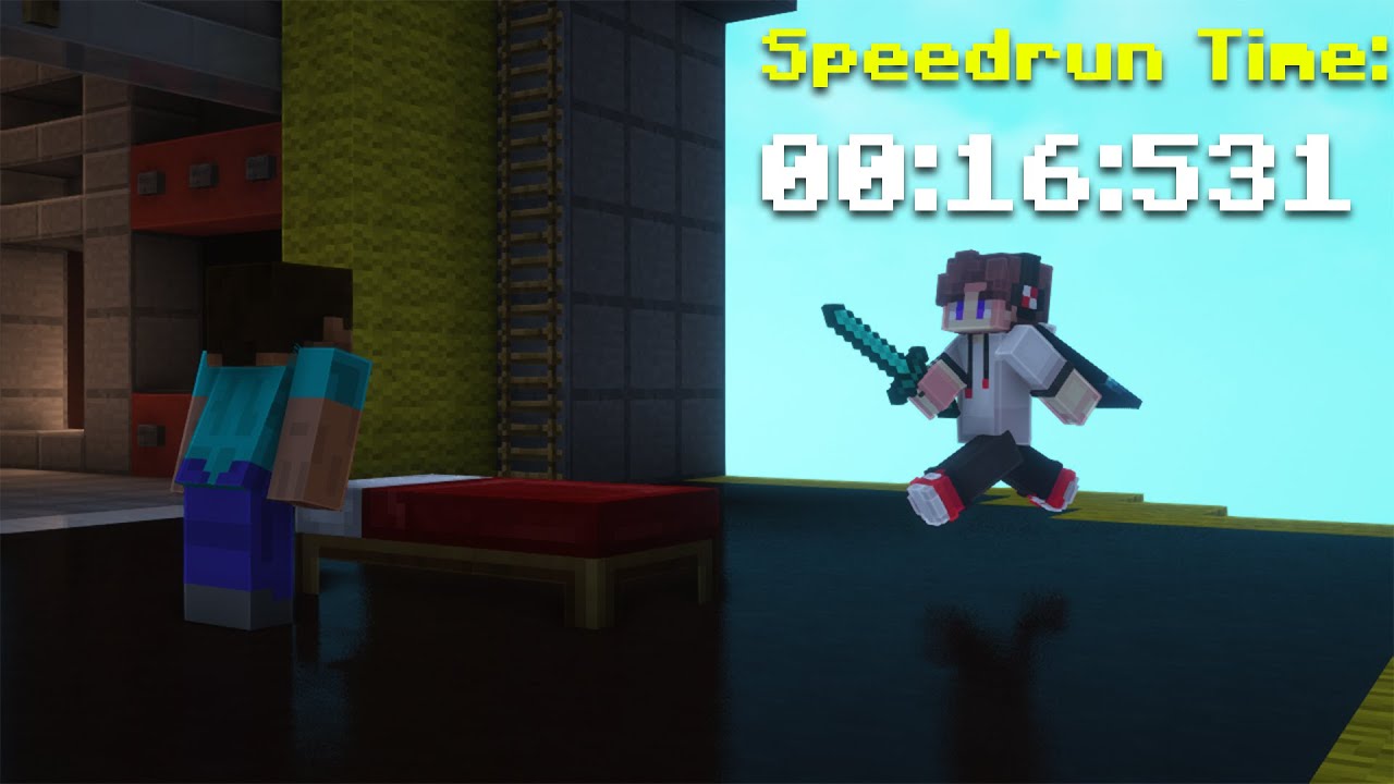 I Speedrun Bedwars Youtube