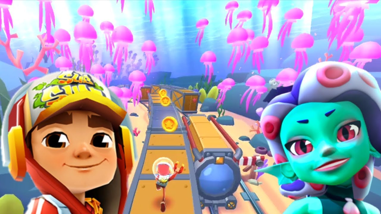 Subway Surfers Underwater Jake Star Outfit Youtube