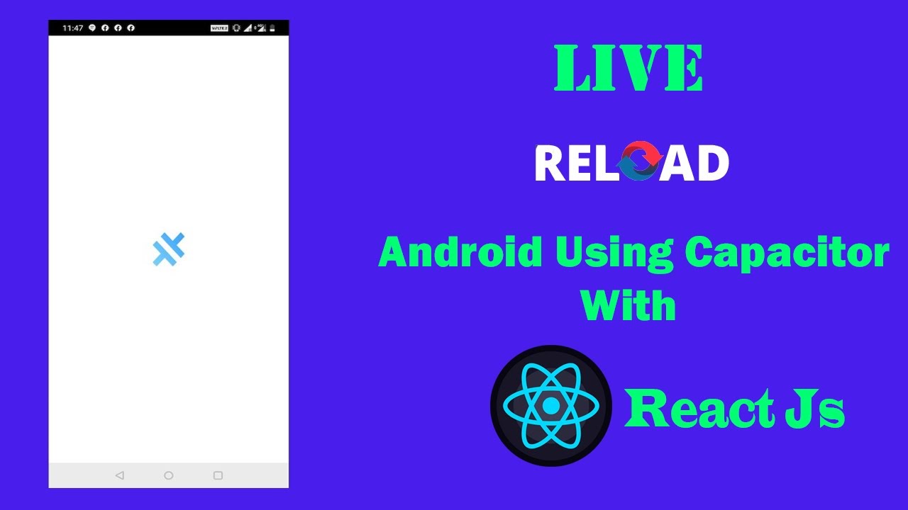 Running React With Ionic Capacitor And Hot Live Reload Youtube