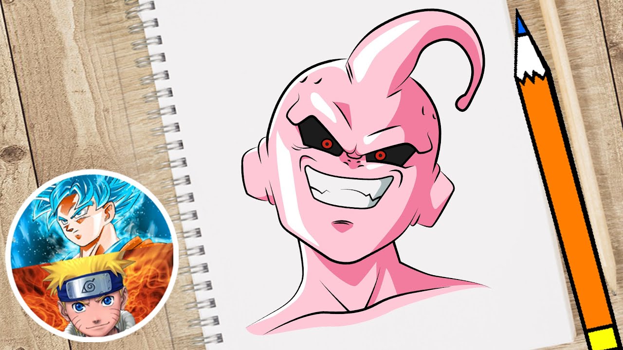 Como Dibujar Majin Buu Dragon Ball Super Paso A Paso Youtube
