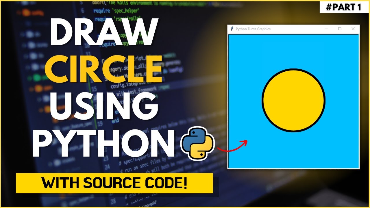 Draw Circleрџџў Using Python For Beginners Shape Tutorial World Of