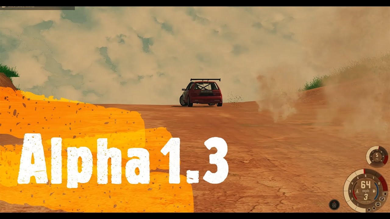 Alpha 1 3 Beamng Rallycross Work In Progress Youtube
