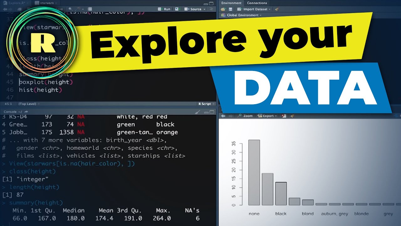 Explore Your Data Using R Programming Youtube