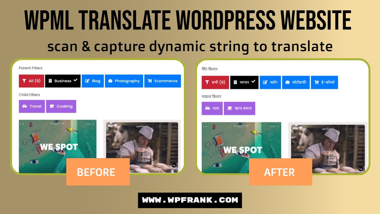 Translate Dynamic String Using Wpml Complete Guide And Tutorial Youtube