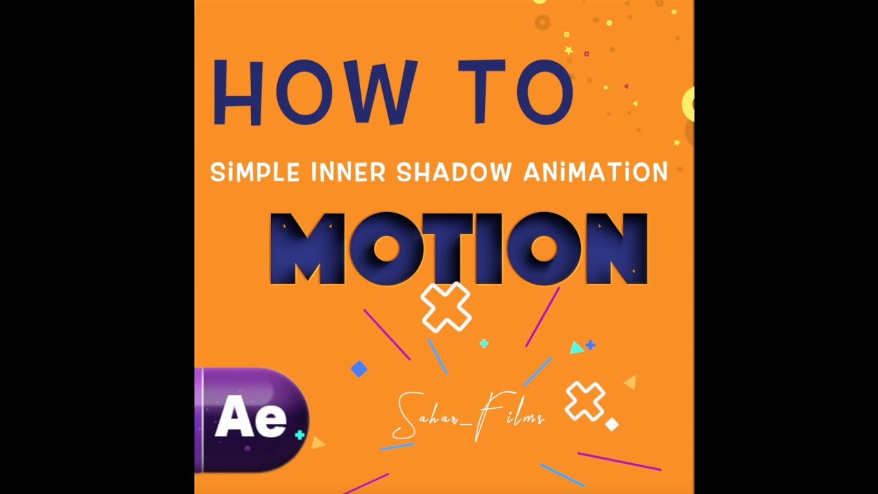 Simple Inner Shadow Animation In After Effects Tutorial Video Youtube