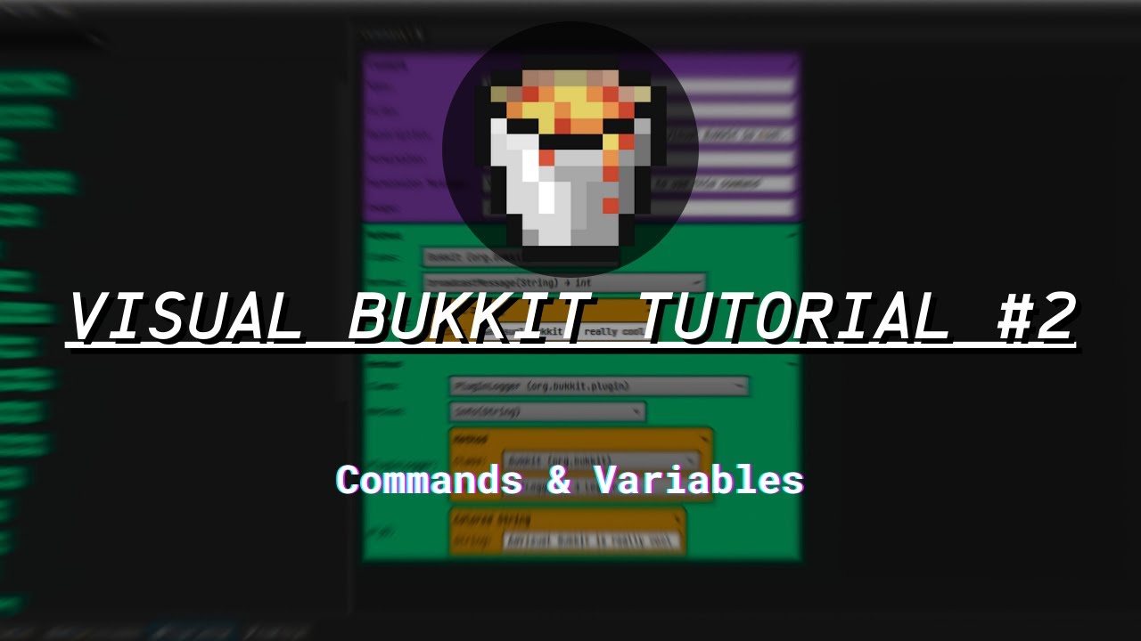 Visual Bukkit V6 Tutorial 2 Commands Variables Youtube