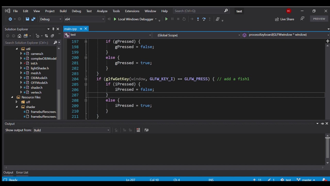 Opengl Final Project Things Under Sea Youtube