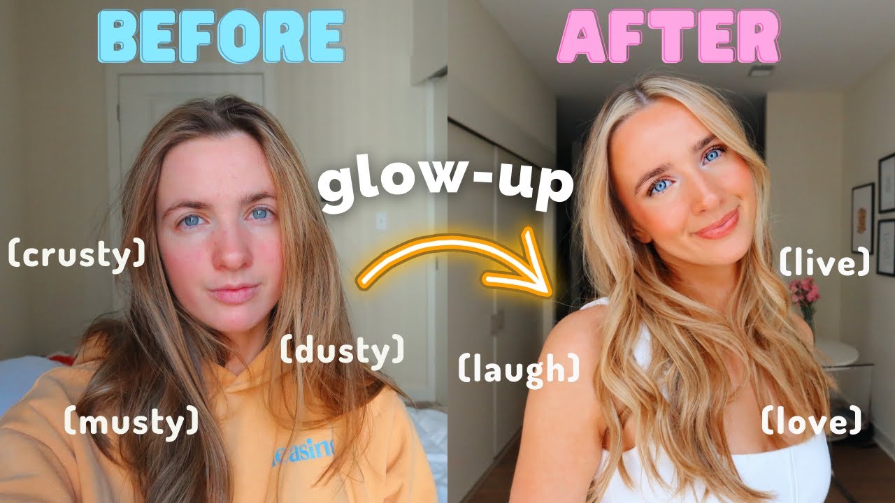 Glow Up External Transformation Hair Nails Tan Skincare Makeup