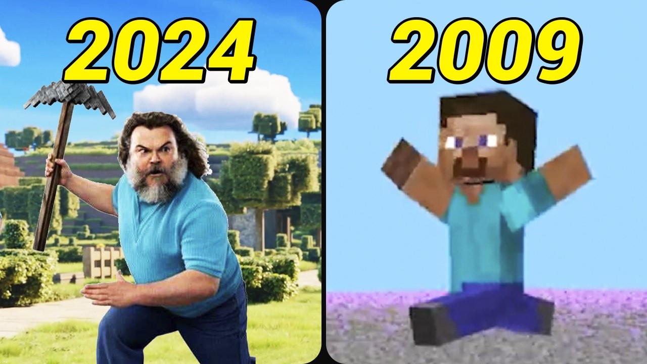 The Evolution Of Minecraft Youtube