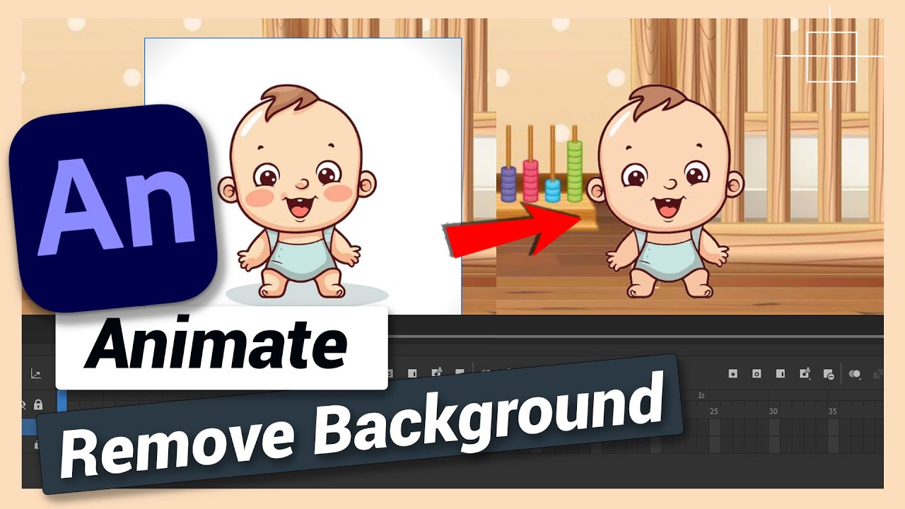 How To Remove Background Color Adobe Animate Cc Tutorial Youtube