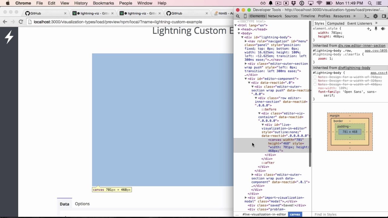 Lightning Viz Custom Example Youtube