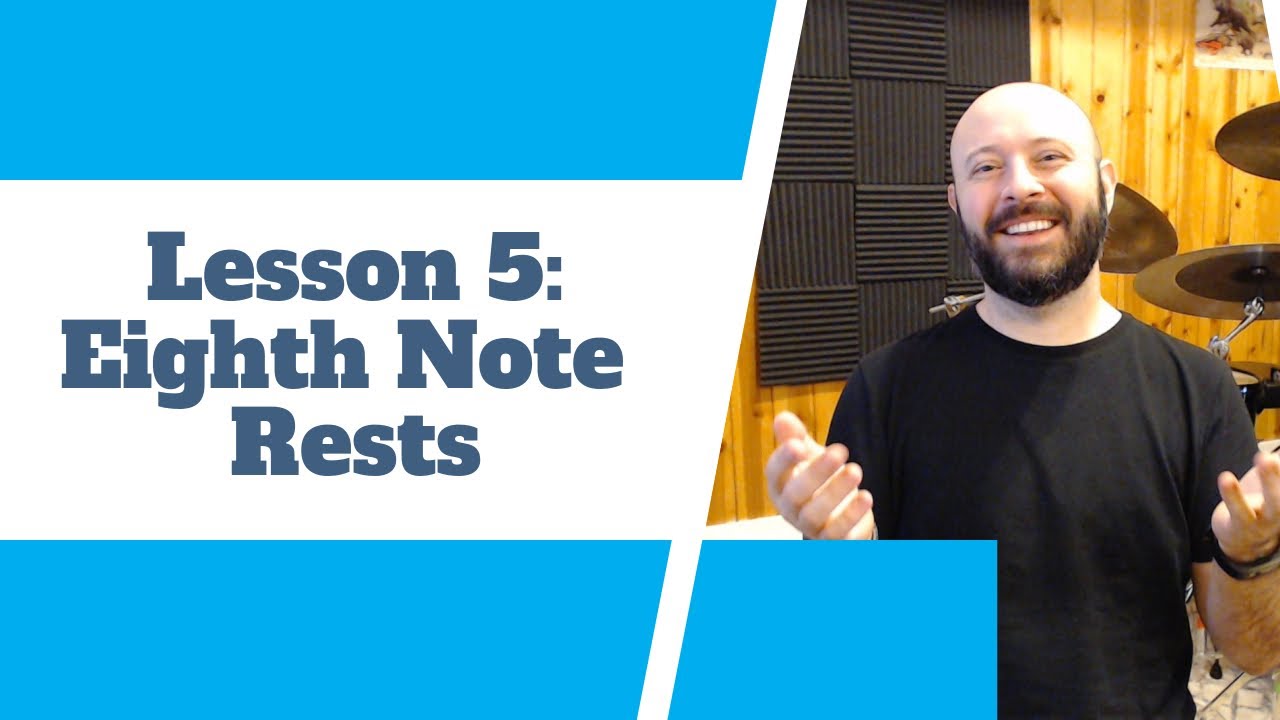 Lesson 05 Eighth Note Rests Rhythm And Reading Series Youtube