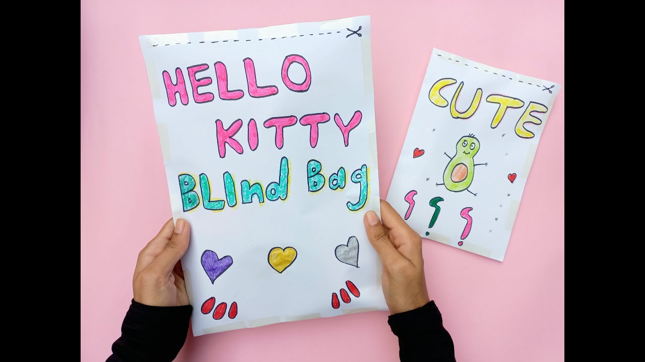 Hello Kitty Blind Bag Tutorial Youtube