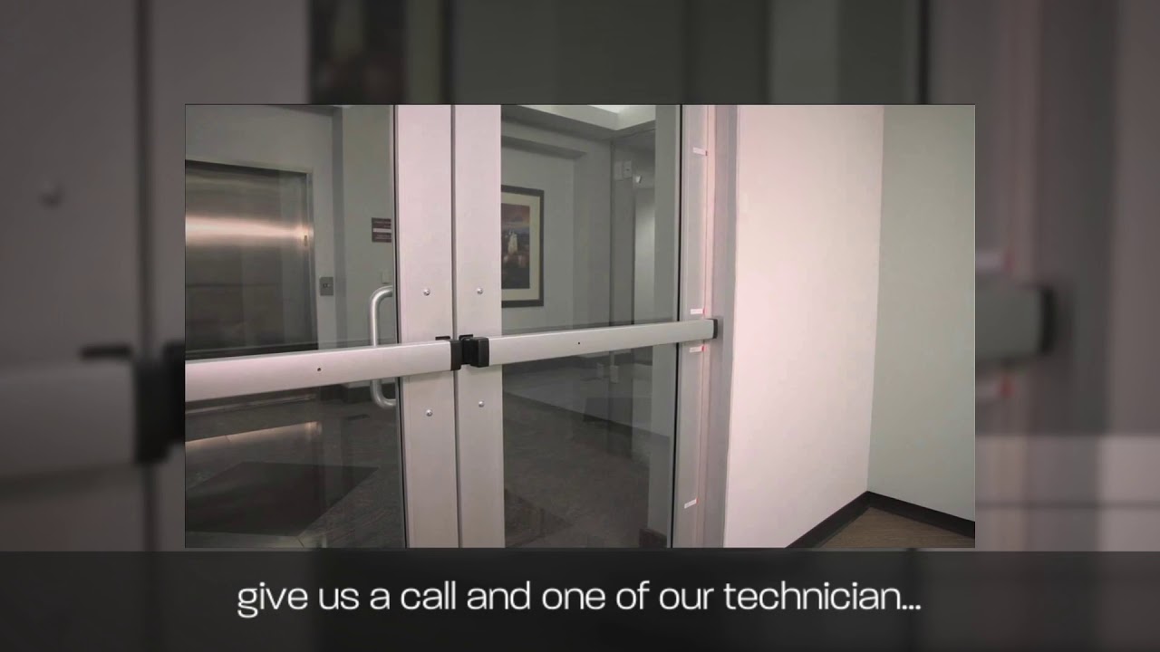 Panic Bar Installation And Repair Youtube