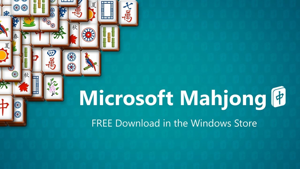 Microsoft Mahjong Windows 10 Game Trailer Youtube