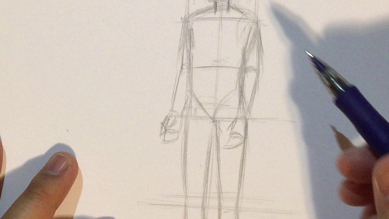 How To Draw Anime Male Body Proportions Great S Hand Drawn Notes Draw