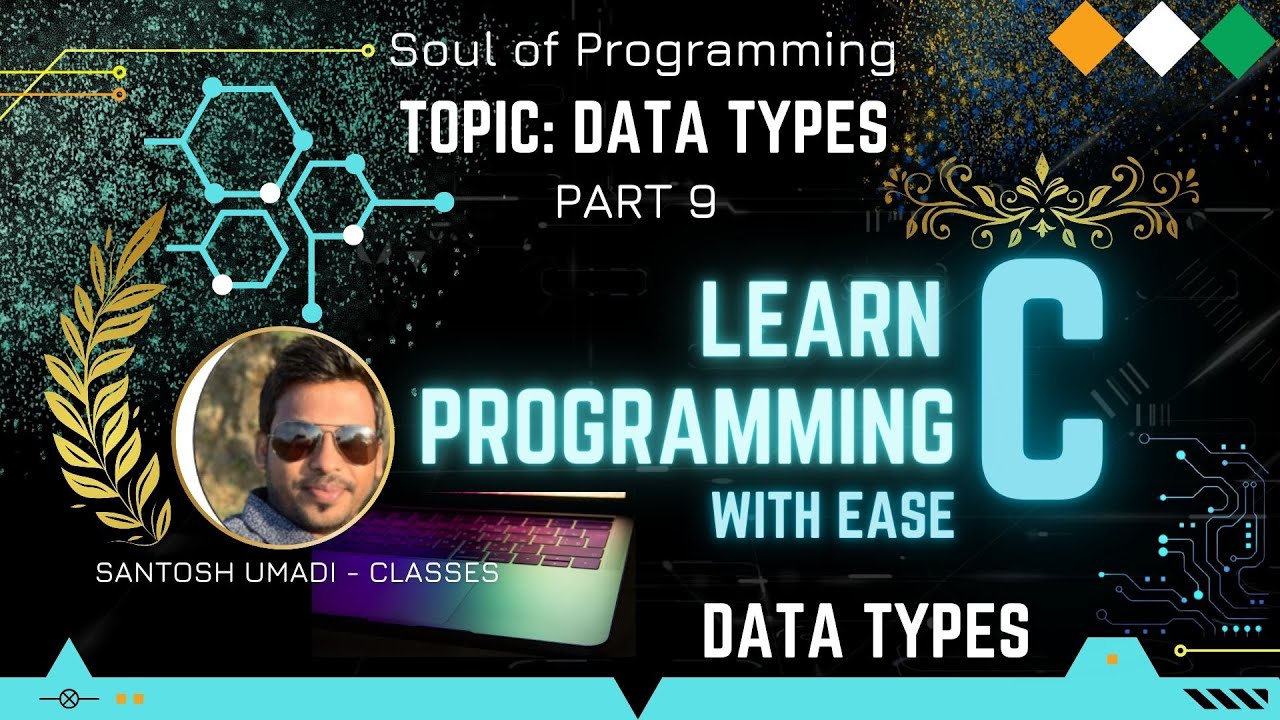 C Programming Data Types Youtube