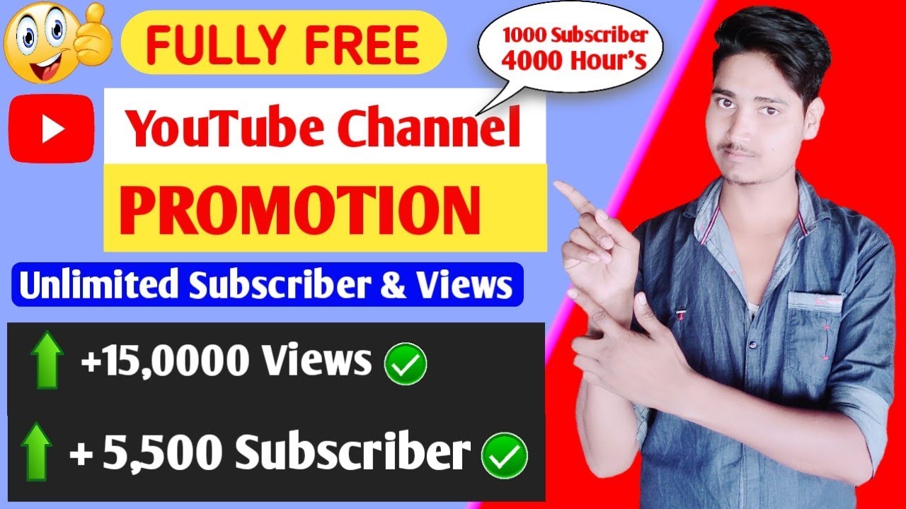 How To Promote Channel Free Free Channel Promotion