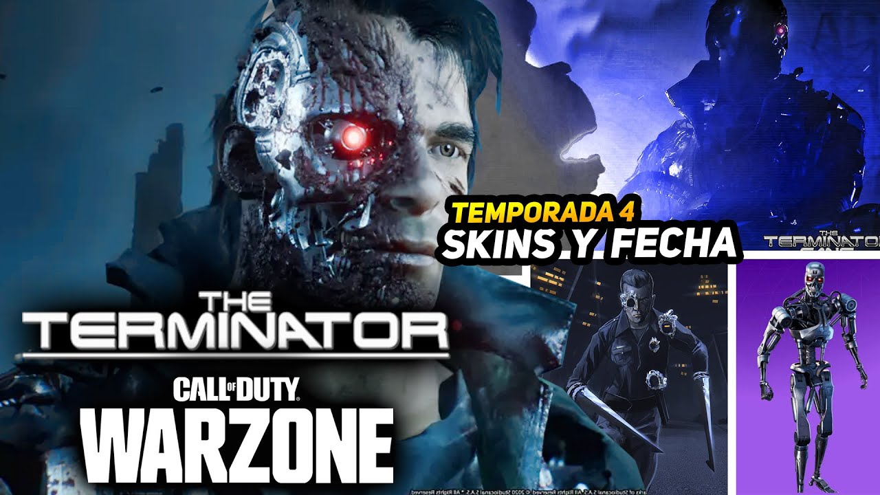 Oficial Terminator Llega A Warzone Skins Fecha Actualización De