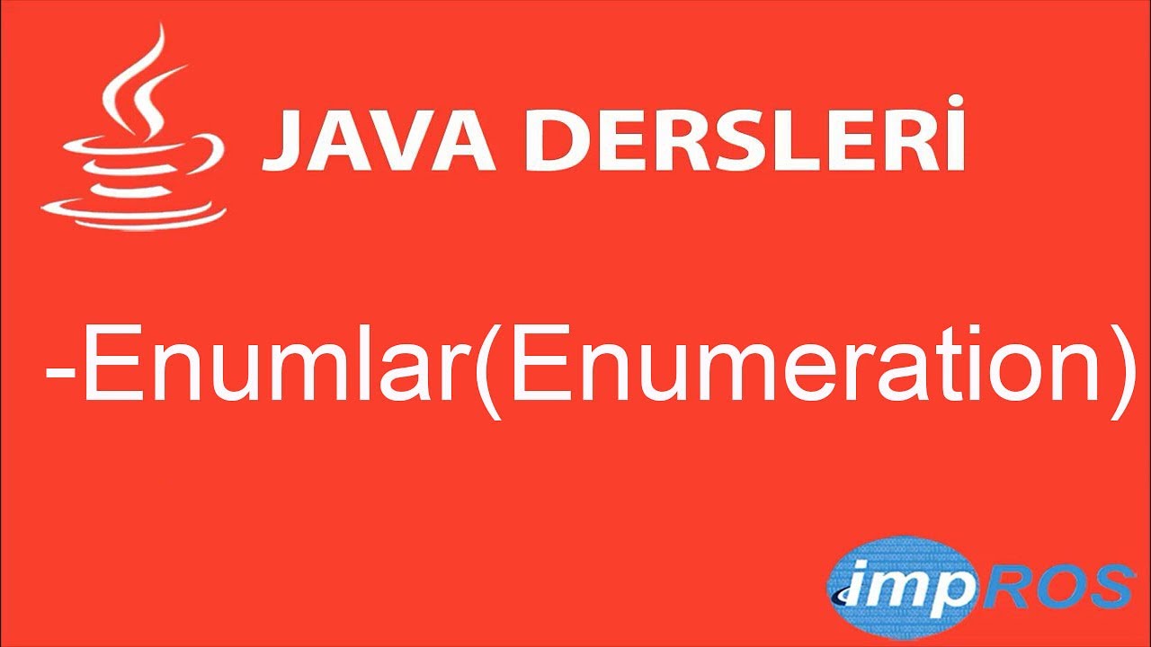 Java Enumlar Enumeration Youtube